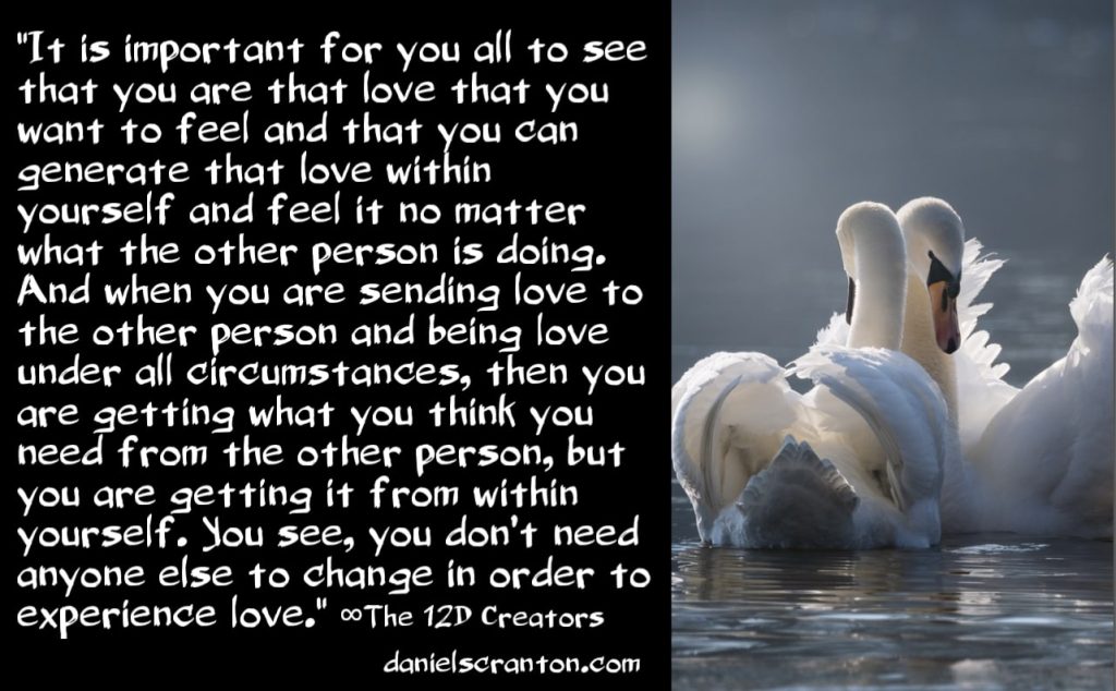 Your Romantic Relationships ∞The 12D Creators • Daniel Scranton's ...